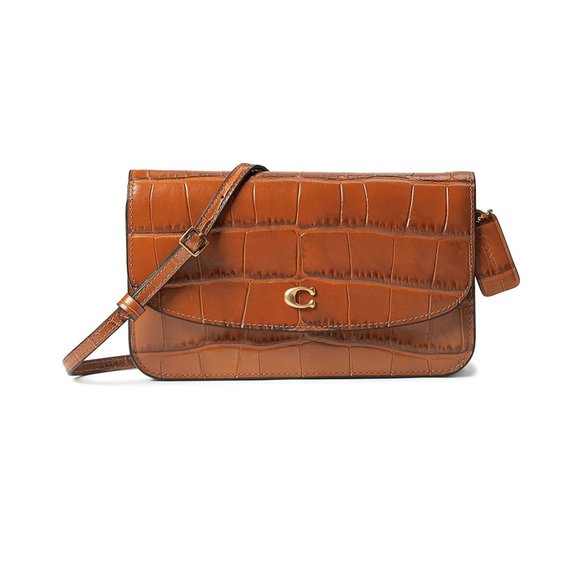 Coach | Bags | Coach Embossed Croc Hayden Crossbody Leather Handbag Bag ...